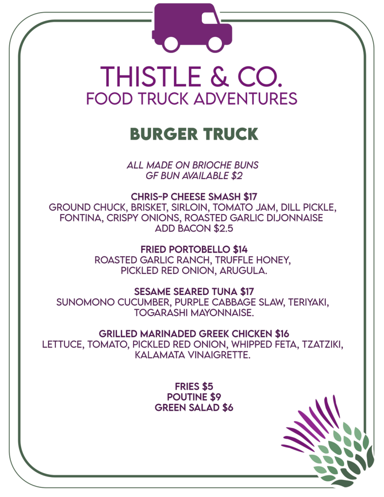 Thistle & Co Food Truck Adventures - Thistle Hospitality Group