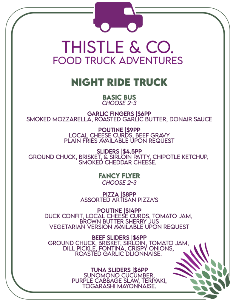 Thistle & Co Food Truck Adventures - Thistle Hospitality Group